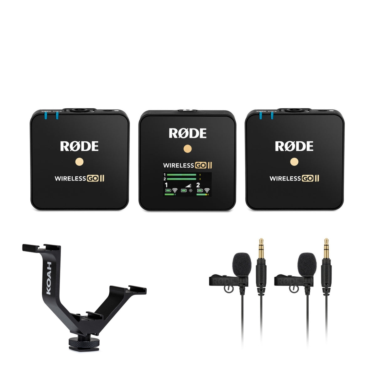 Rode Microphones Wireless GO II Dual Channel Microphone System with Mi ...