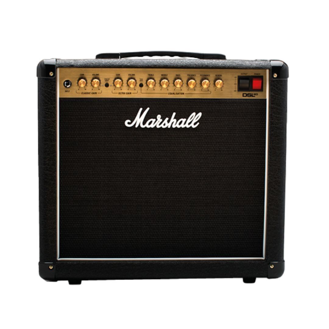 Marshall Amps DSL20CR 20W 2-channel, 1x12in Guitar Combo Amplifier ...