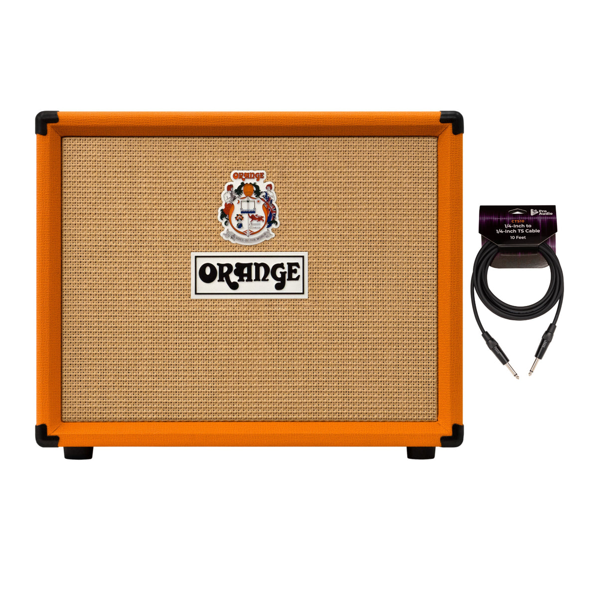 Orange Amps Super Crush 100W Guitar Amplifier Head Combo with Cable Bu ...