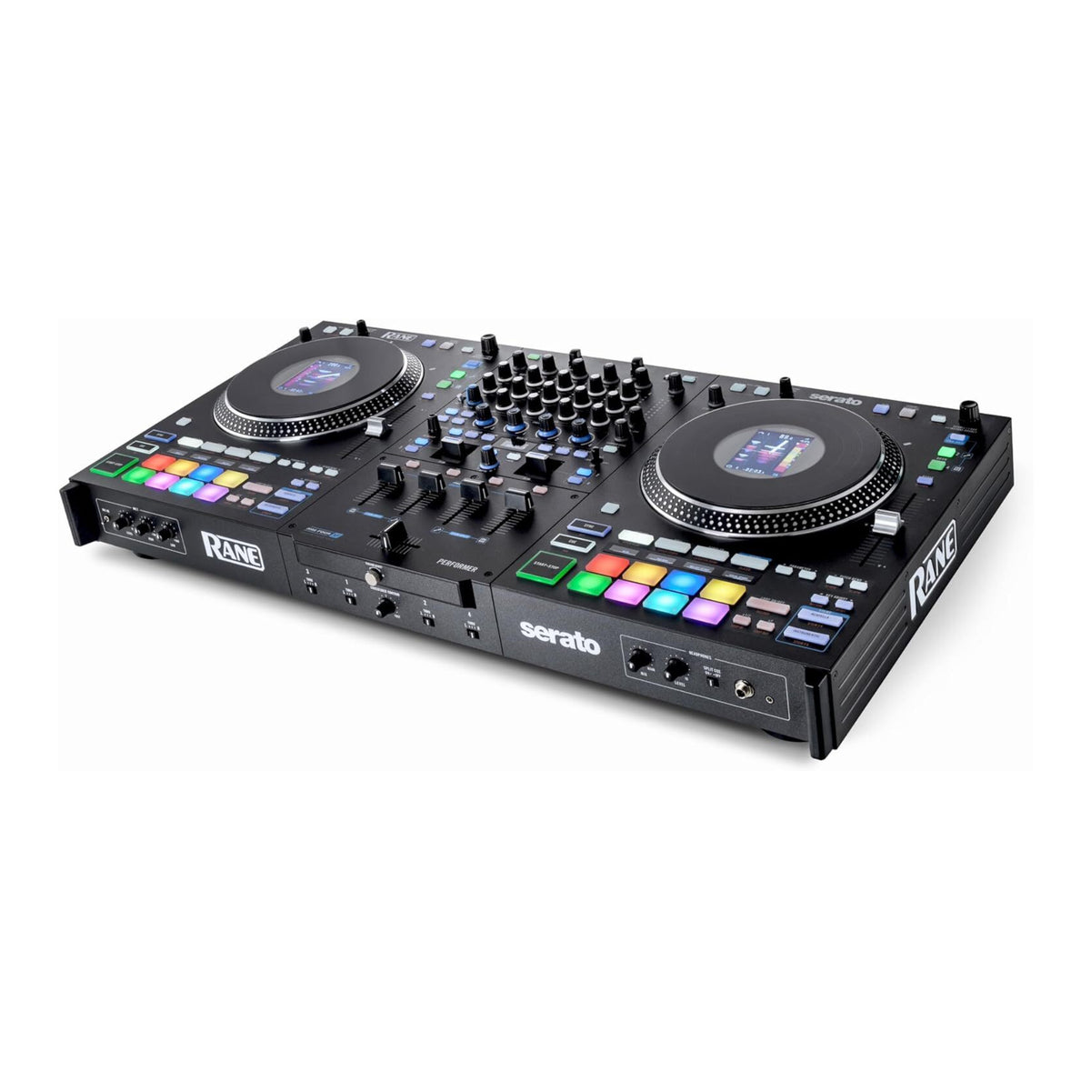 Rane Performer 4-Ch DJ Controller with 7-inch Motorized High-Torque Pl ...