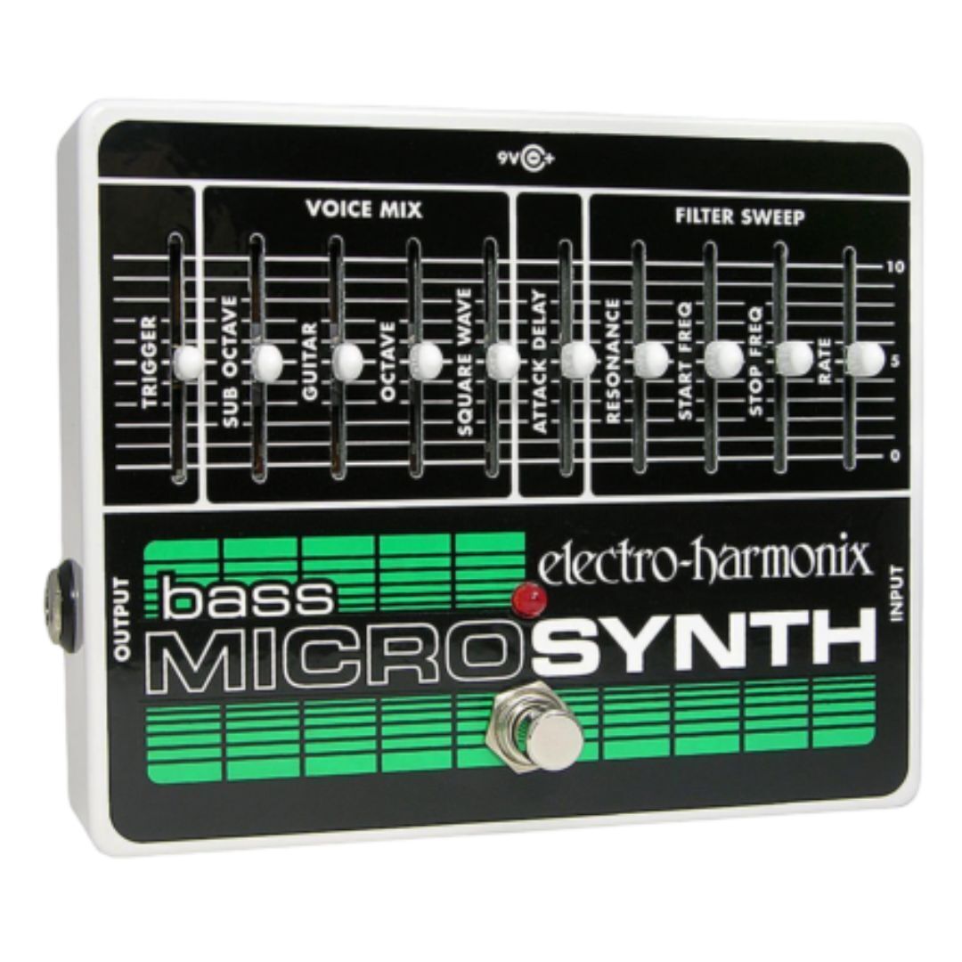 Electro-Harmonix Bass Micro Synth Pedal W/Power Supply | Focus Pro Audio